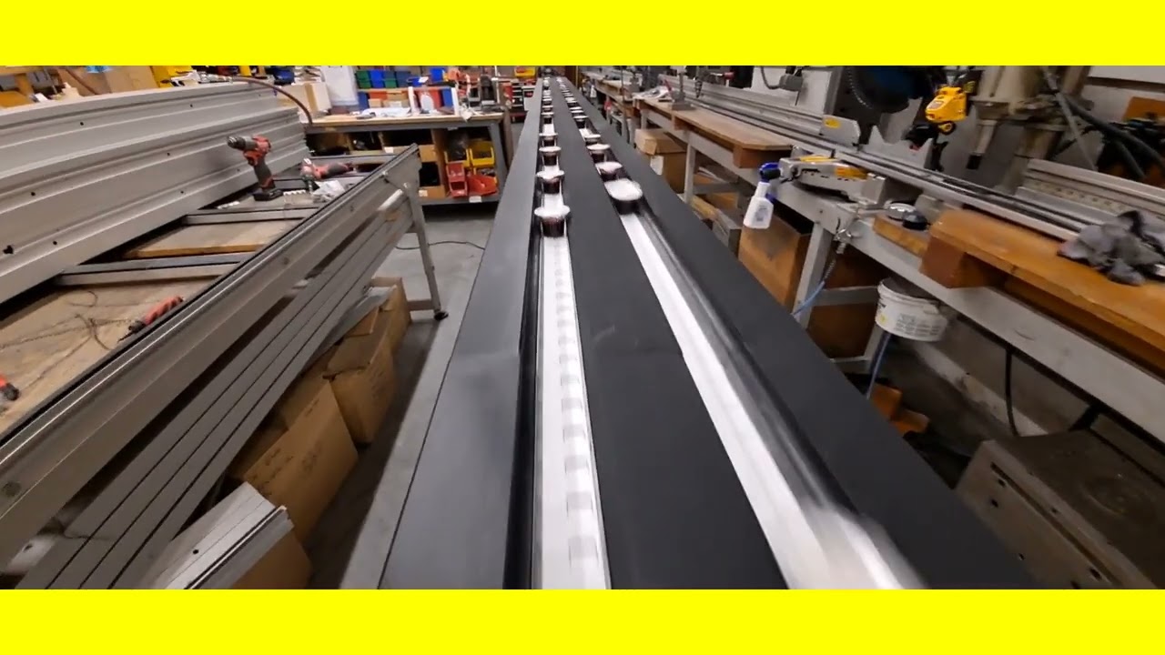 Modular Carousel Accumulation & Cooling Conveyor