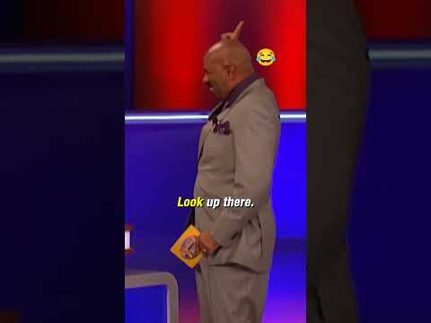 Word that rhymes with wrinkle?funny answer 😂😂 #familyfeud #steveharvey #funny #lol #shorts