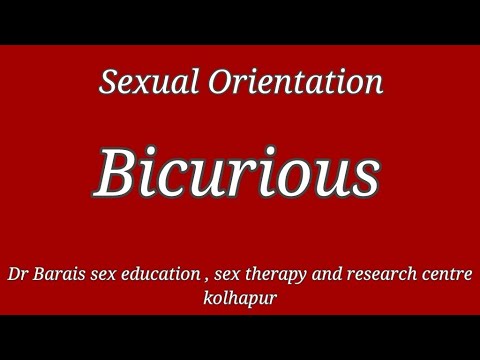 Bicurious sexual orientation - sexual identity - sexual nature - sexual personality - behaviour