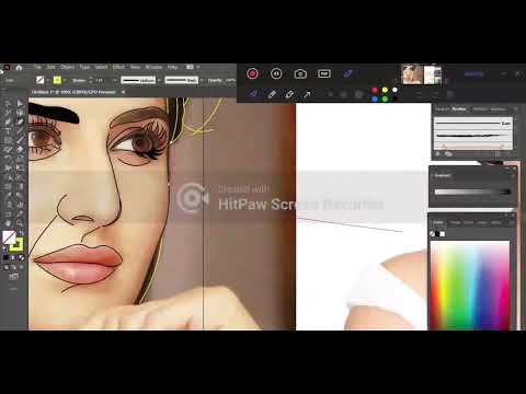 #Vector Art, #Line Art Illustration, #Line Art, #Vector Tracing, #Line Drawing, #Vector Art, #Portra