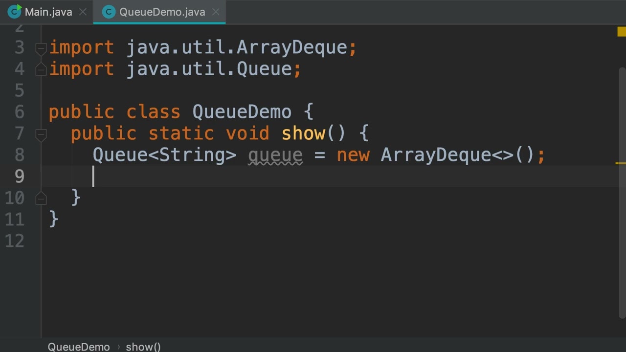 Java #157 - The Queue Interface [By Mosh Hamedani]