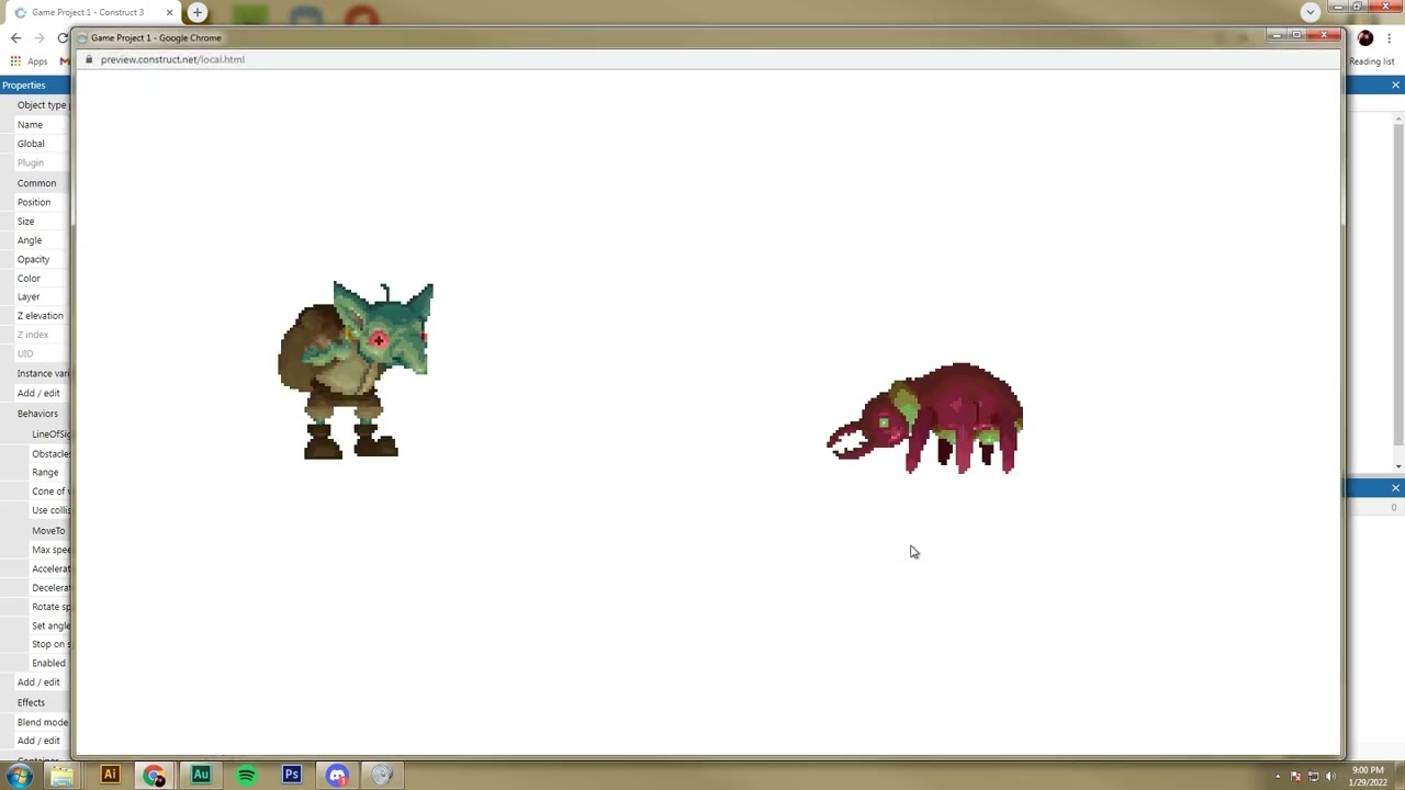 CONSTRUCT TUTORIAL 7: ENEMY 1 MOVEMENT