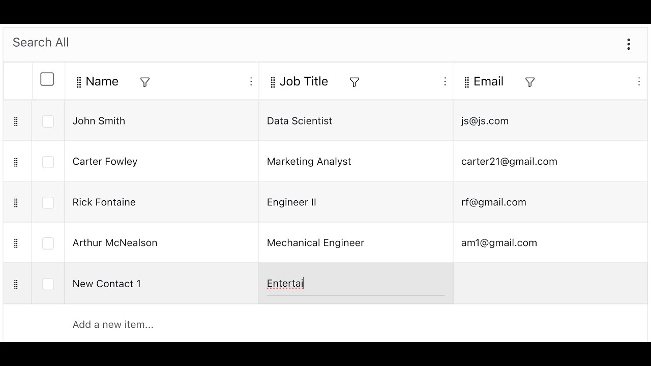 Creating A Form Grid In React