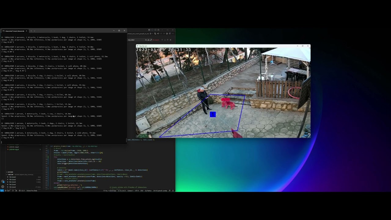 YOLOv7 for real-time instance segmentation
