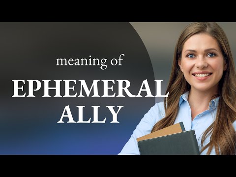 Understanding "Ephemeral Ally": A Guide to English Phrases
