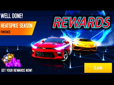 Asphalt 8 HEATSPIKE SEASON | Multiplayer Rewards | Claim with Wild Cards