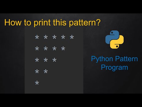 10 Python Pattern Program -Right Angle Triangle without using any predefined method using While loop