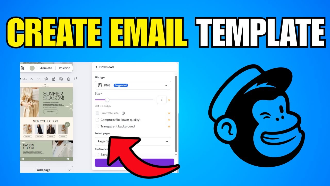 How To Create Email Template In Canva With Mailchimp (Step By Step Guide)