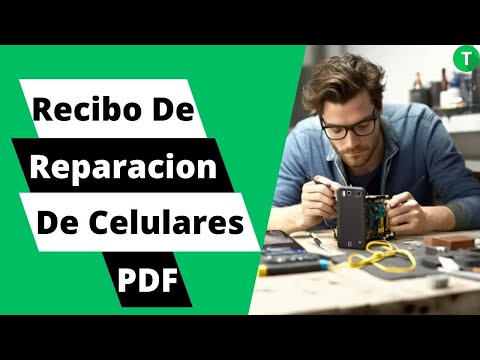 C贸mo generar un recibo de reparaci贸n de celulares en formato PDF