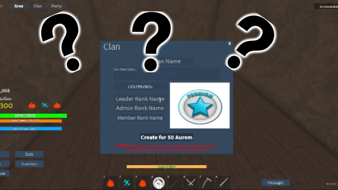 How to get a clan logo id | Arcane Reborn