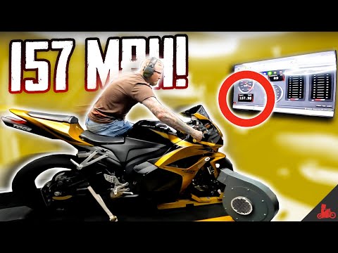 13 YEAR OLD Honda CBR600RR Dyno Results!