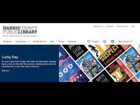 How to Checkout, Watch & Return Videos using OverDrive