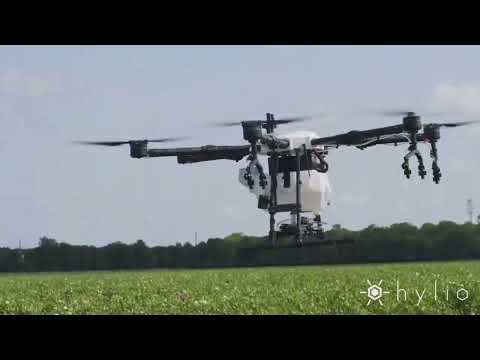 Agricultural drones flying high, changing farming
