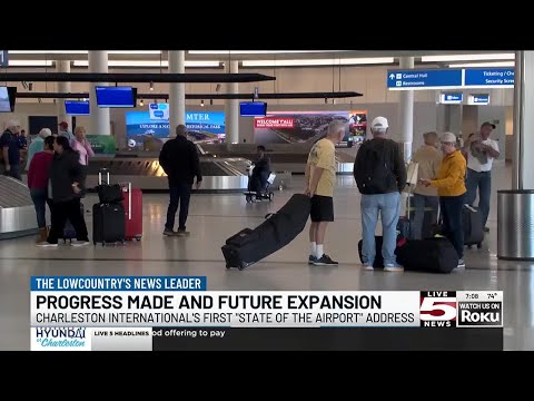 VIDEO: Major changes, expansion projects planned for Charleston International Airport