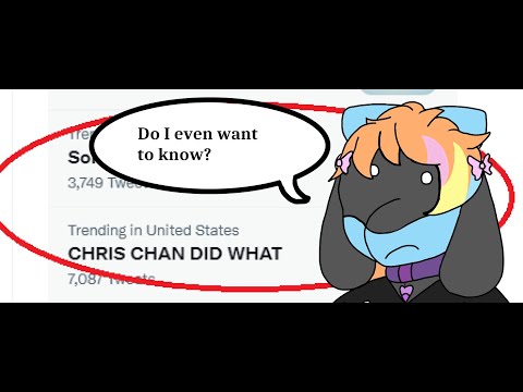 CHRIS CHAN DID WHAT NOW?! (TW WARNINGS AND LANGAUGE!!!)