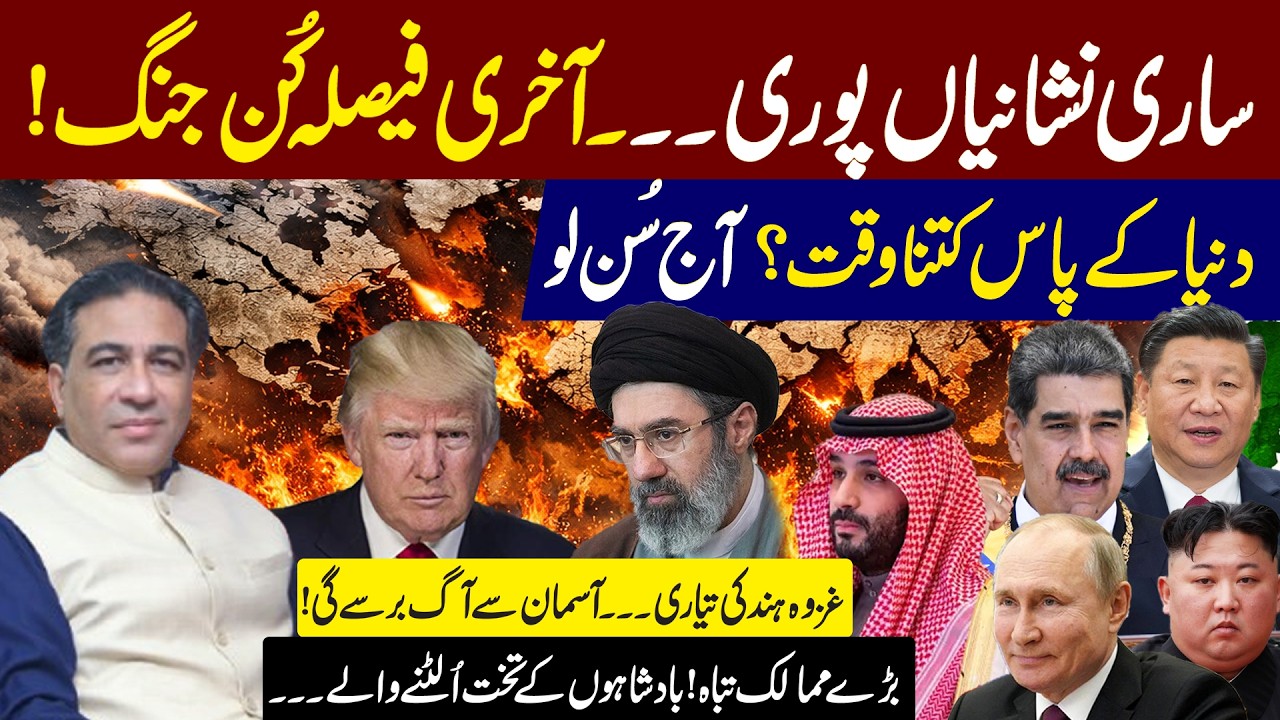 National and International Situations | Ghazwa-e-Hind | Latest Predictions by Syed Haider Jafri