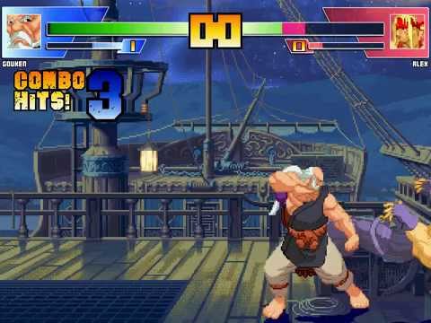 MUGEN Extra Stages Download - Sailing Ship Night [AI Battle]