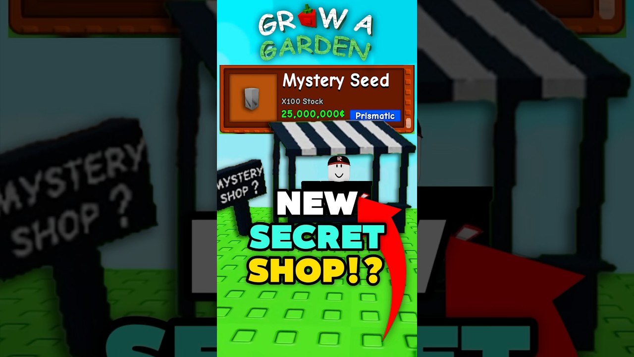 😱*HURRY* NEW SECRET SUMMER SHOP?! (OLD SEEDS GONE) | Grow A Garden Summer UPDATE #growagarden
