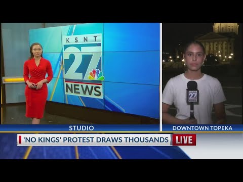 'No Kings' protests draw thousands