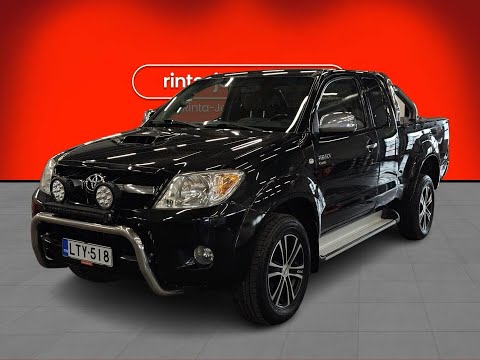 Toyota Hilux Extra Cab 2,5 D-4D 120 4WD SR AC-Lavakaari, Valorauta, Li