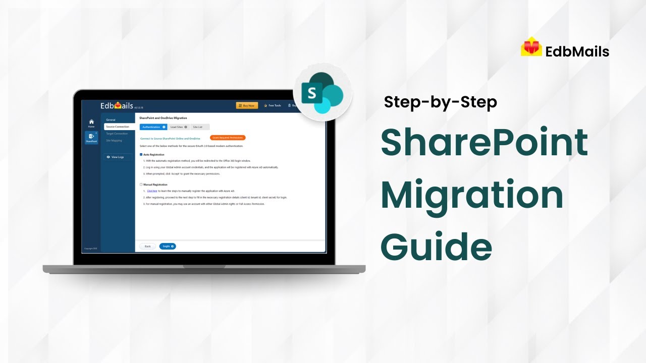 SharePoint Online Migration with EdbMails | Step-by-Step Tutorial