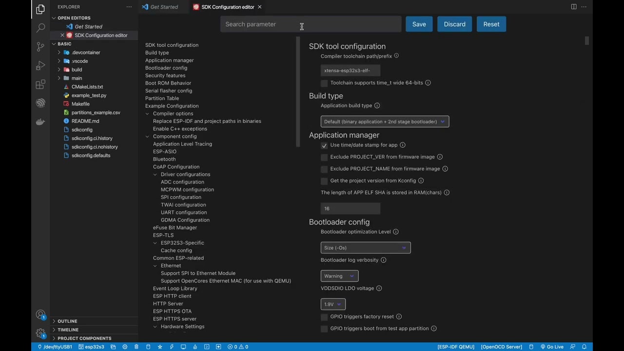ESP-IDF VSCode Extension Tutorial #10: Partition Table