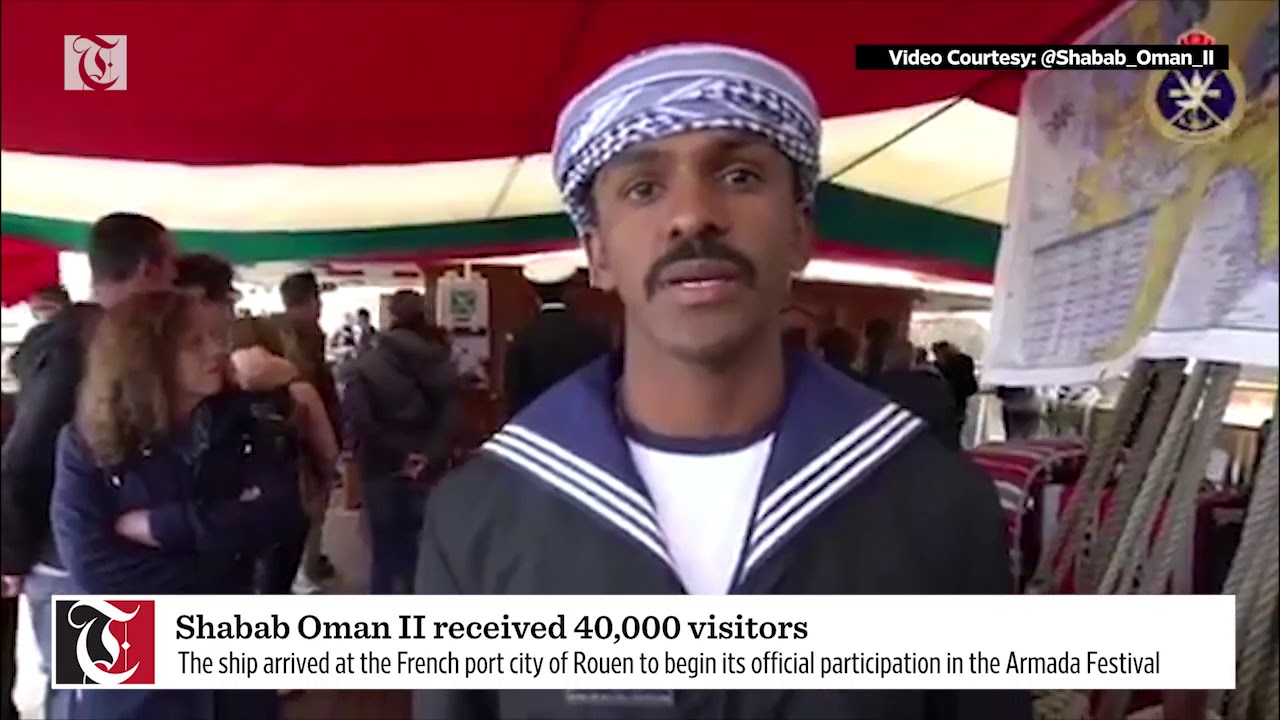 Over 40,000 visit Shabab Oman II in France - Times of Oman