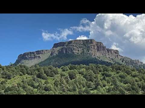 A short hike at Fishers Peak State Park in Colorado.