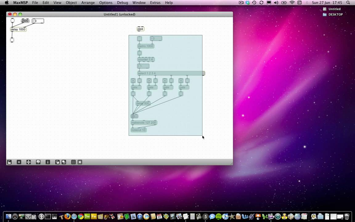 Max MSP Tutorial 08a1: Delay Lines 1