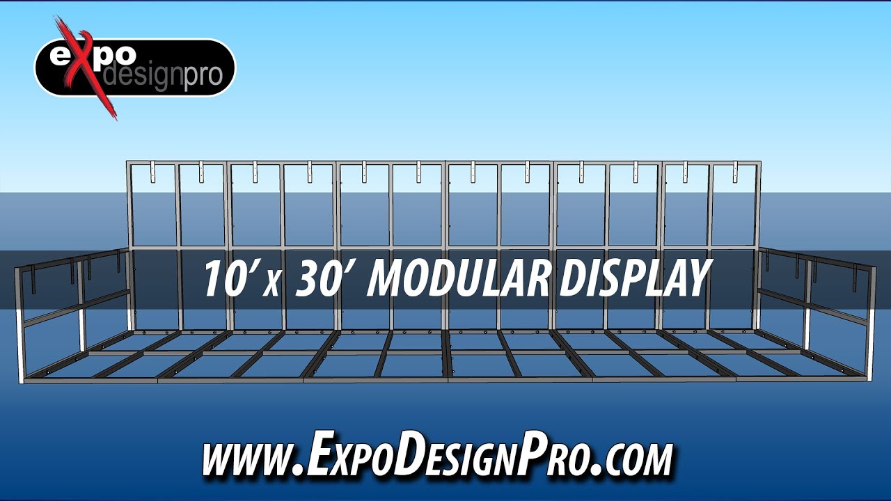 10 x 30 Display Trade Trade Show Booth Exhibit