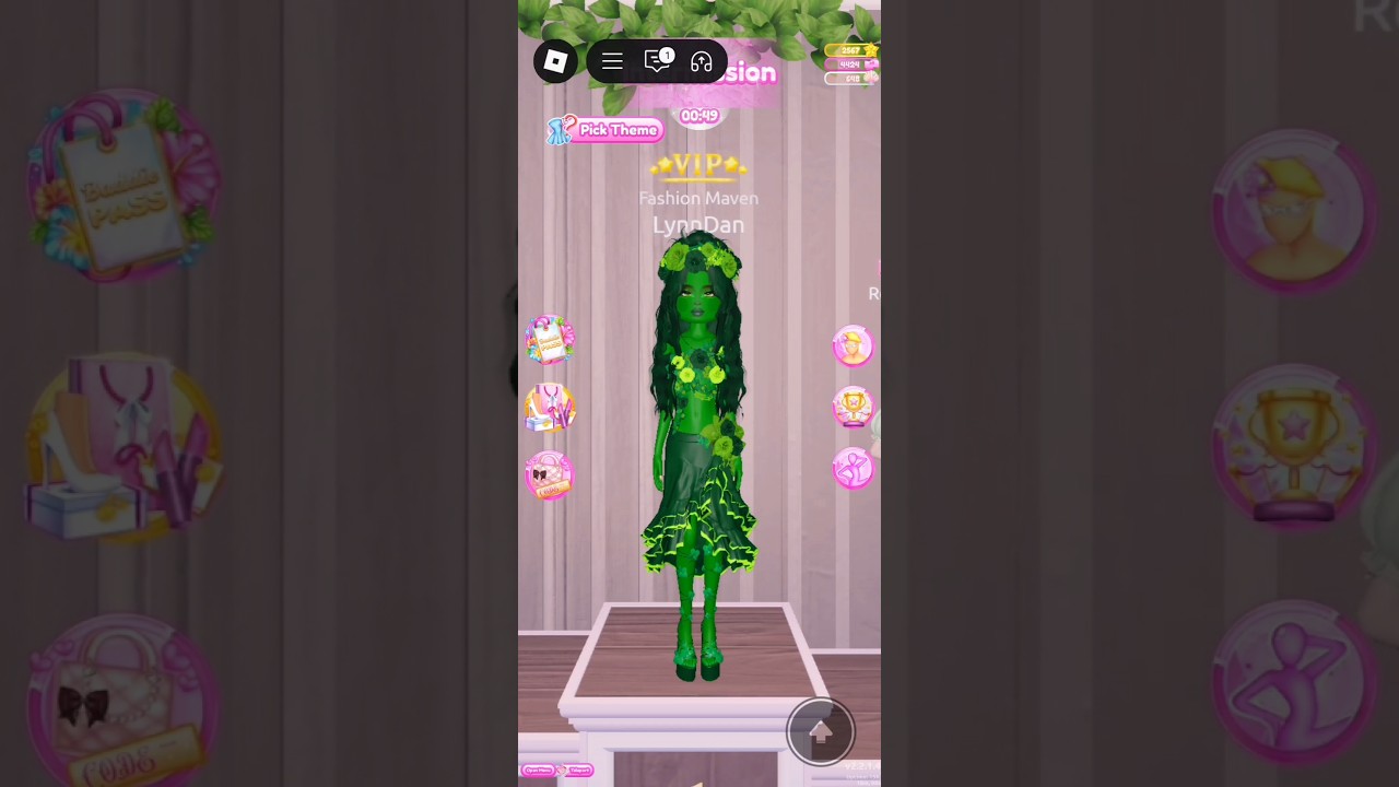 1st Place on 'Green' Theme on DTI!!! 🥳