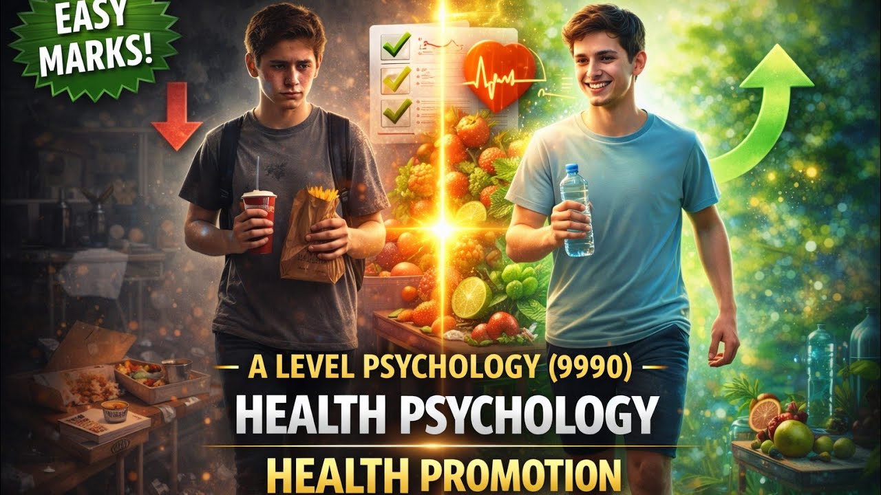 8.5 Health Promotion: Health Psychology, Cambridge A Level 9990 Psychology