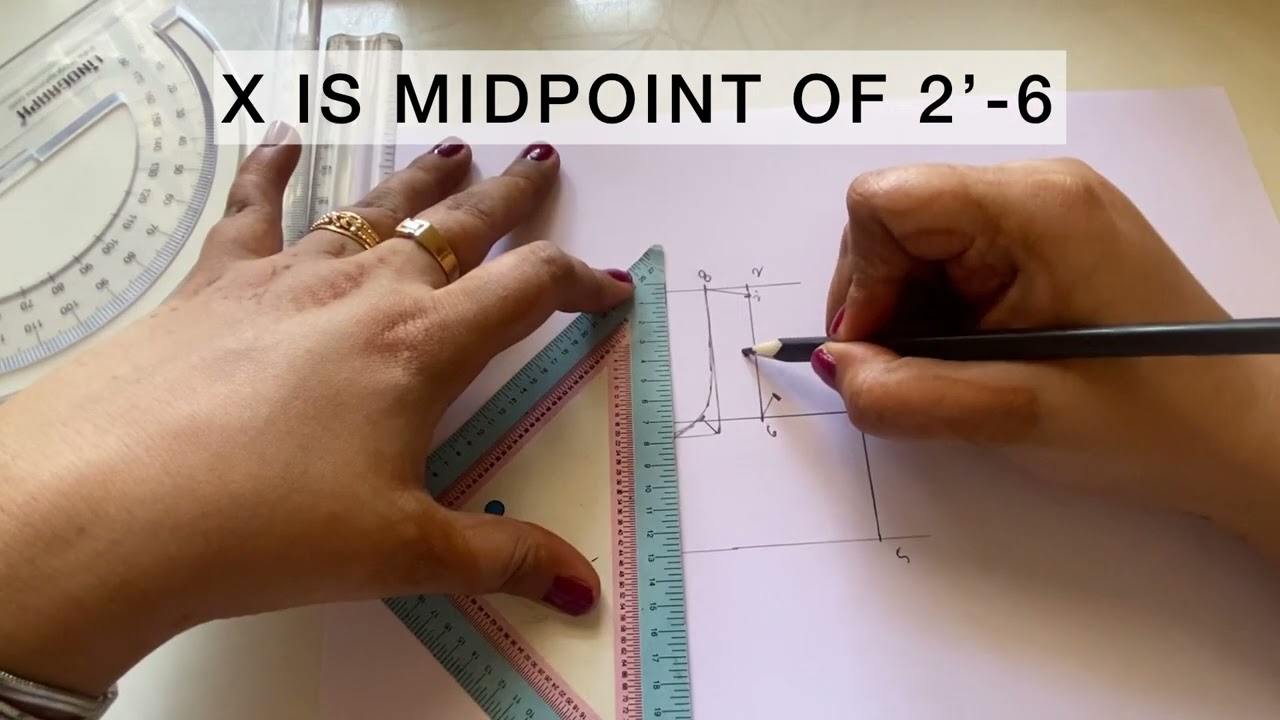 Saree Blouse Pattern Drafting Procedure