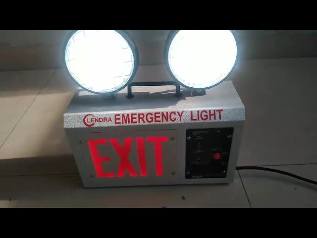 Emergency Exit Lights - BIS 10322 Industrial Emergency Exit BIS ...