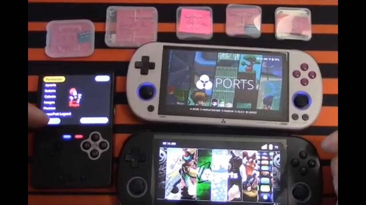 Trimui Brick & Smart Pro  Portmaster  -firmware options- Crossmix,Knulli,Nextui,MuOS,SpruceOS-tested