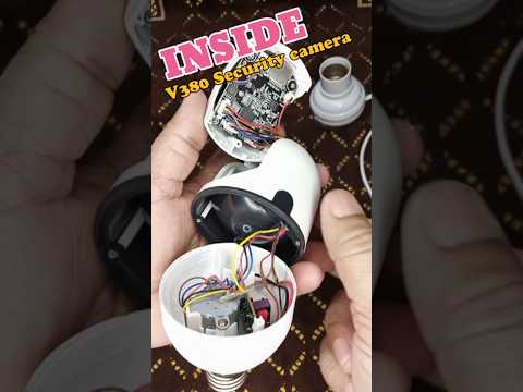 Inside Security Camera (v380)#cctv #securitycamera #repair #shortsfeed