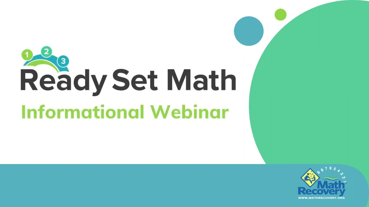 Ready Set Math Informational Webinar