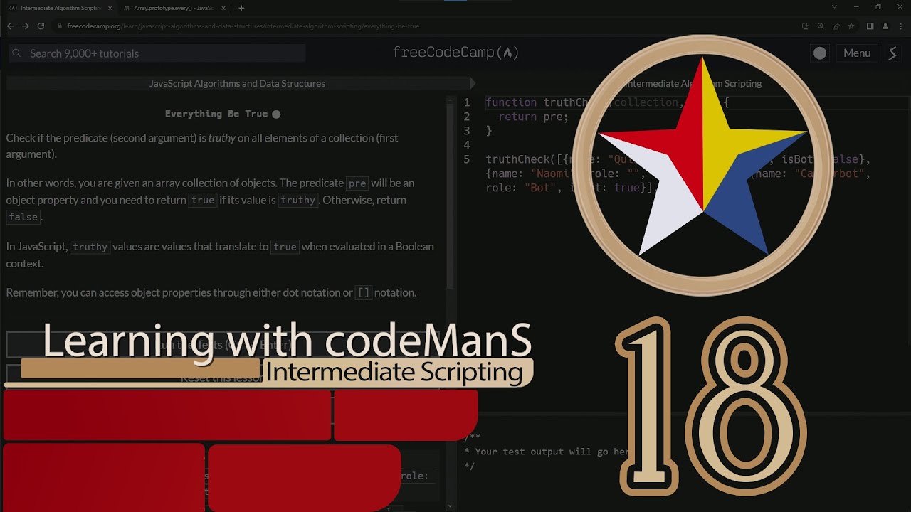 Everything Be True | Intermediate Algorithm Scripting | freeCodeCamp