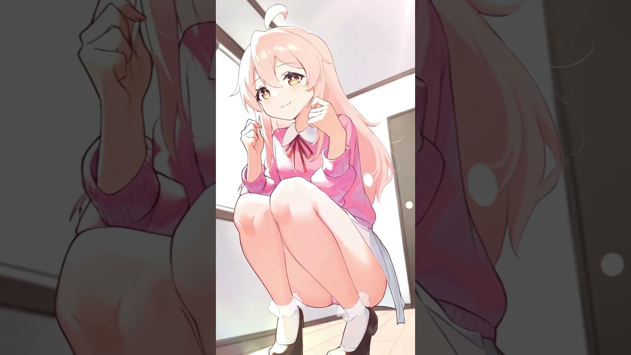 Gentle sitting Mahiro #cute #mahiro #anime #shorts