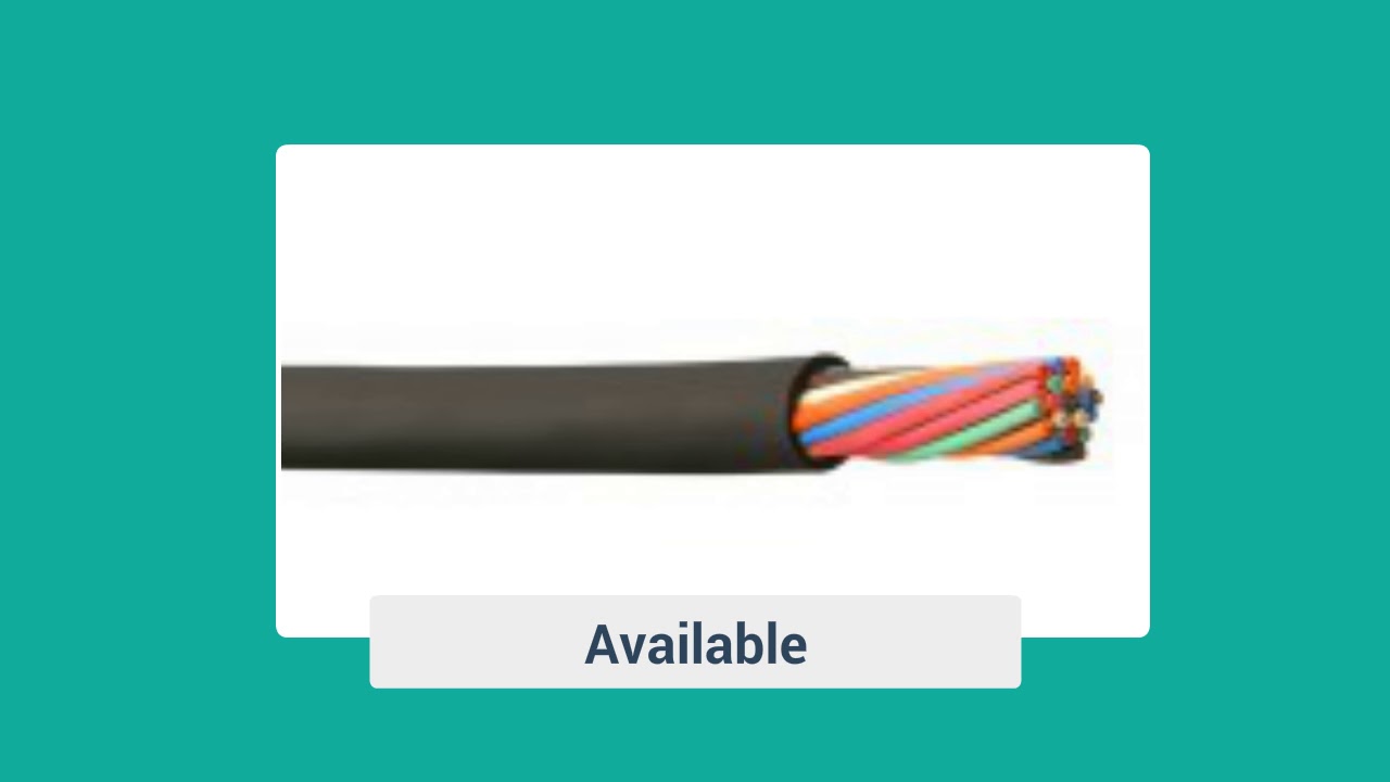 SOOW MULTI CONDUCTOR CONTROL PORTABLE CORD   600V