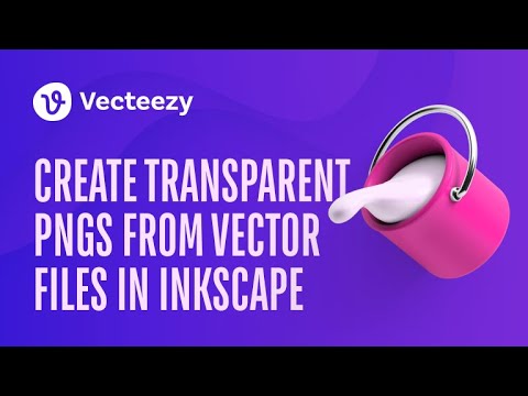 Create Transparent PNGs From Vector Files In Inkscape