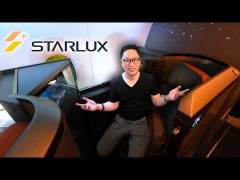 12 Hours in Starlux Business Class ✈️ TPE to SFO | Asia's NEW Luxury Airline