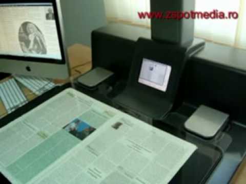Scanner carte A2 | Scanner digitizare carti vechi manuscrise Copibook ...