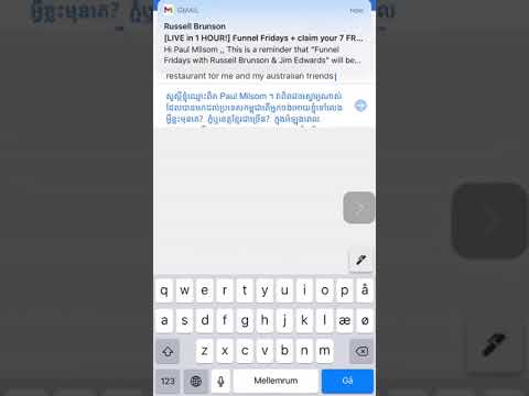 How to translate english to khmer