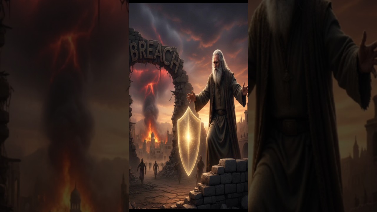 The Search for a Shield - Ezekiel 22:30-31 #ezekiel22 #catholicfaith #bibleverse #god #godswrath