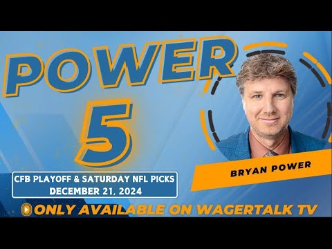 CFB Playoff Picks and Predictions | Saturday NFL Week 16 Predictions | Power 5 for 12/21