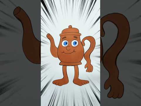 How to draw Ta ta ta Sahur | Step by step drawing for kids
