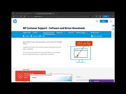 HP Printer P1102 driver Install (HP Smart Install USB Device) (Windows 7)