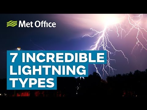 7 Incredible lightning types | Amazing Weather