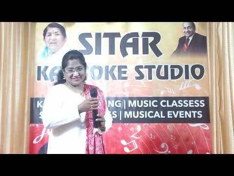 In memory of late Mukhesh ji legendry Ek pyaar ka nagma cover song by Rani from Sitar Karaoke Studio